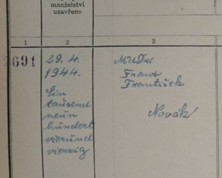 Nově digitalizované matriky z AHMP :: Rodokmeny Braný